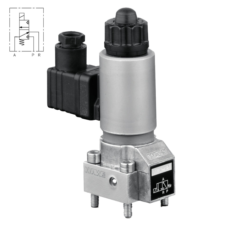 G 3-3 G24 : Hawe G Series Directional Valve, 2-Position, 3-Way, 5800ps – OneHydraulics