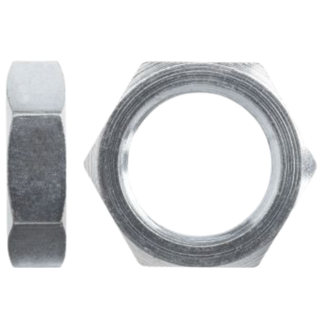 0306-24 : OneHydraulics Steel BHLN Bulkhead Lock Nut, 1-7/8-12 (-24) F