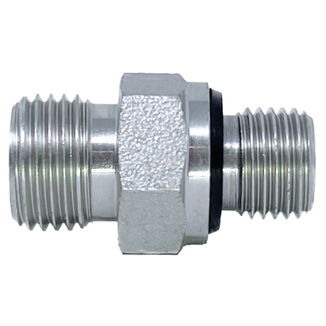 Shop SS5002S Straight Male Heavy Duty DIN - Male BSPP, Stainless Steel