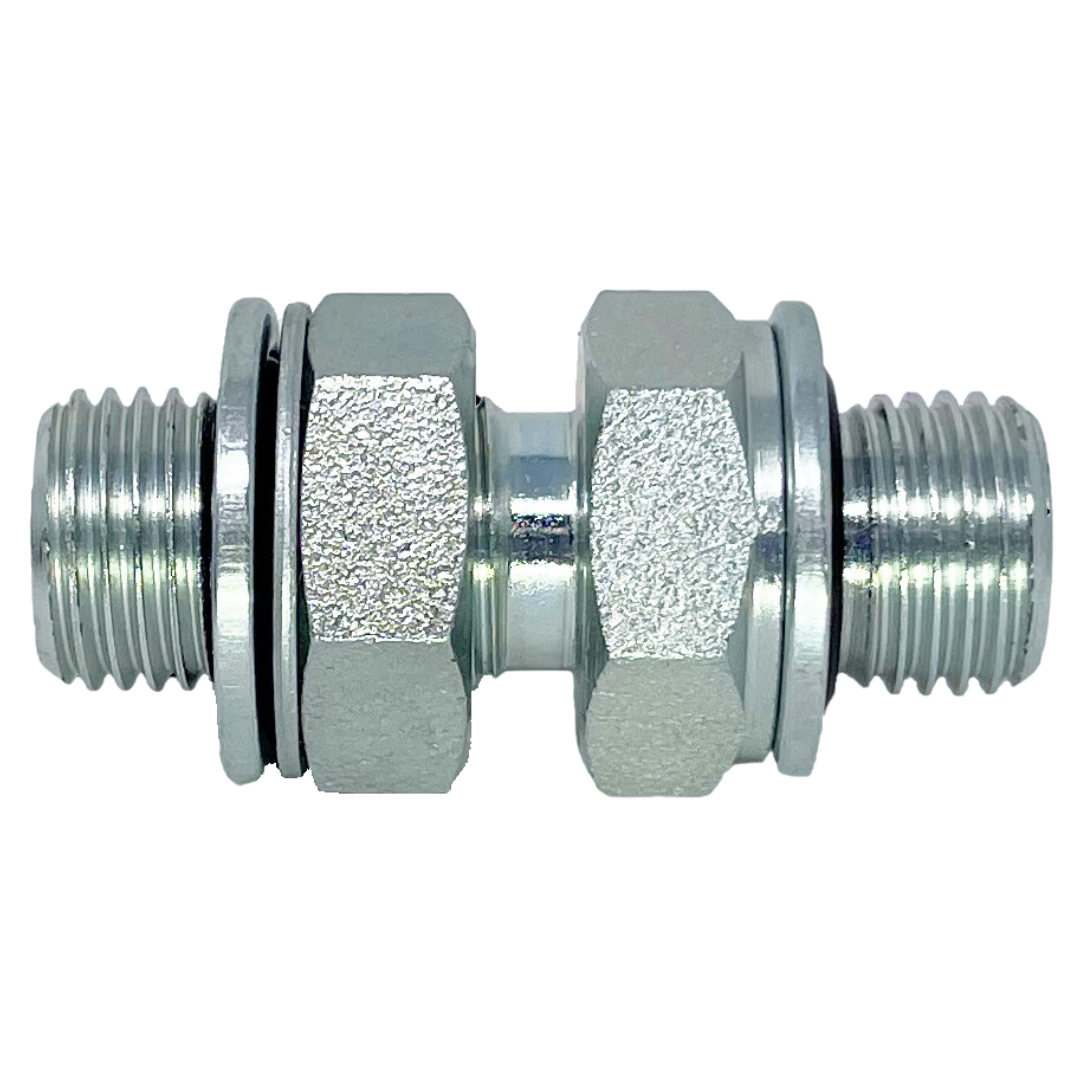 Shop 9474 Straight Male BSPP - Male BSPP Adjustable Bulkhead