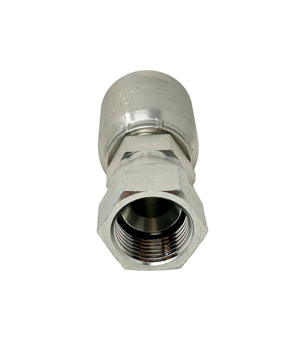 B2-JCFX-0808: Continental Hose Fitting, 0.5 (1/2") Hose ID x 3/4-16 Fe