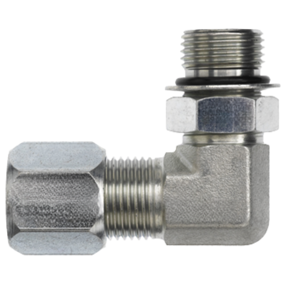 C6801-20-20-NWO-SS : OneHydraulics 90-Degree Stainless Adapter, 1-5/8-