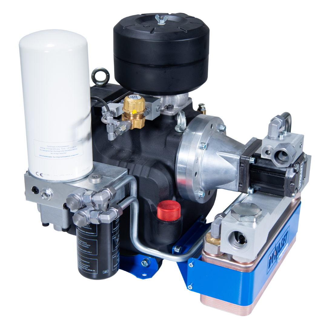 HKR 4000/10-104 : Hydraulic Screw Compressor, Air flow 1056.8GPM (4000