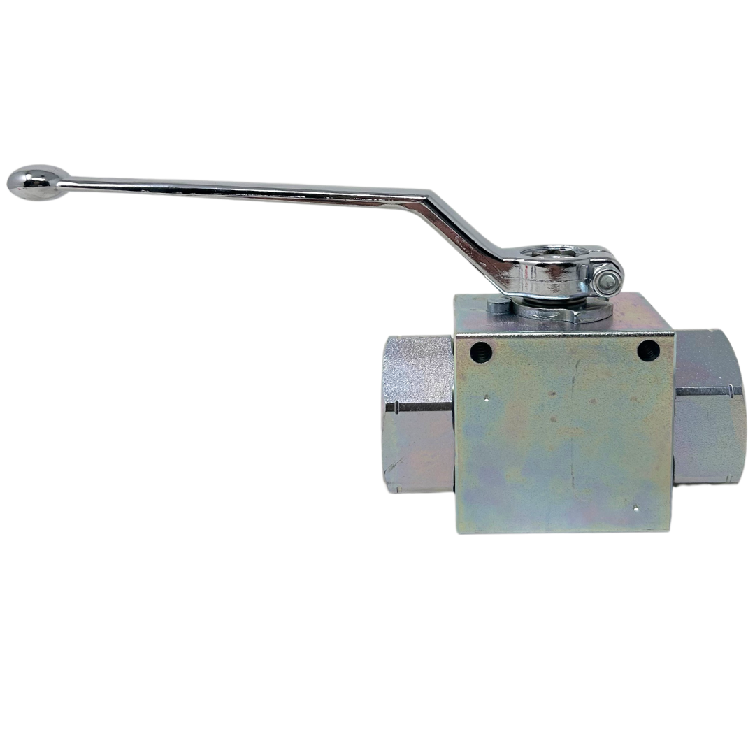 GE3L N1/4 DN6 1111AB 7250PSI : Gemels Ball Valve, 3-Way, 7250psi, 1/4