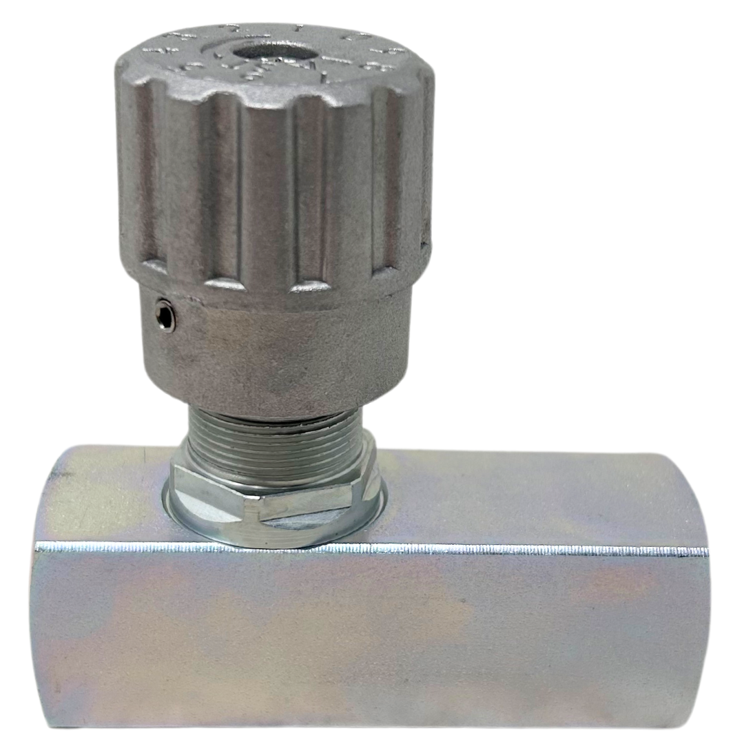 RF N3/8 PN400 CS : Gemels Flow Control Valve, 3/8 NPT, 5800psi rated,