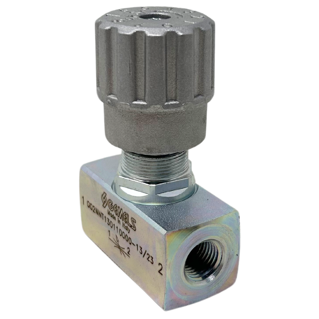 BD N1/4 PN400 CS : Gemels Needle Valve, 1/4 NPT, 5800psi rated, Carbon