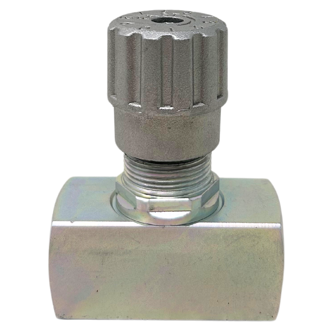 BD N1/2 PN400 CS : Gemels Needle Valve, 1/2 NPT, 5800psi rated, Carbon