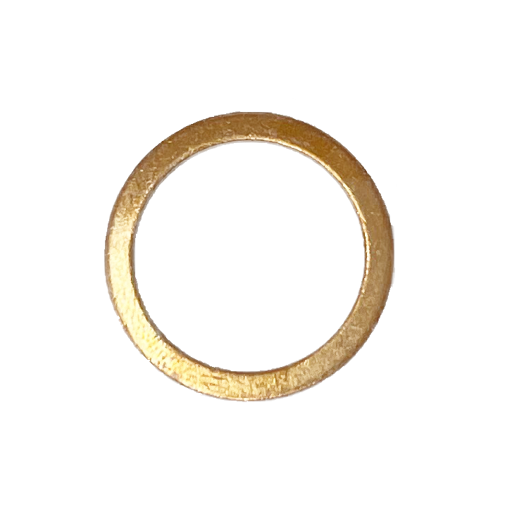 3500-12 : BSPP COPPER SEALING WASHERS, 0.75 (3/4"), Carbon Steel (repl