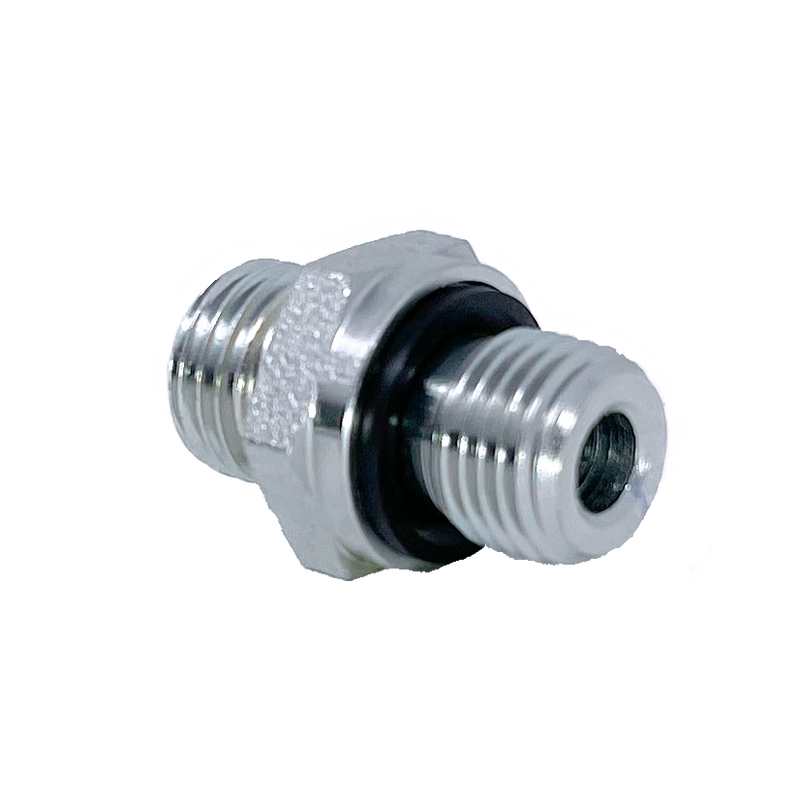 5002L-08-06 : Adaptall Straight Adapter, Male L08 DIN Tube x Male 0.37 ...