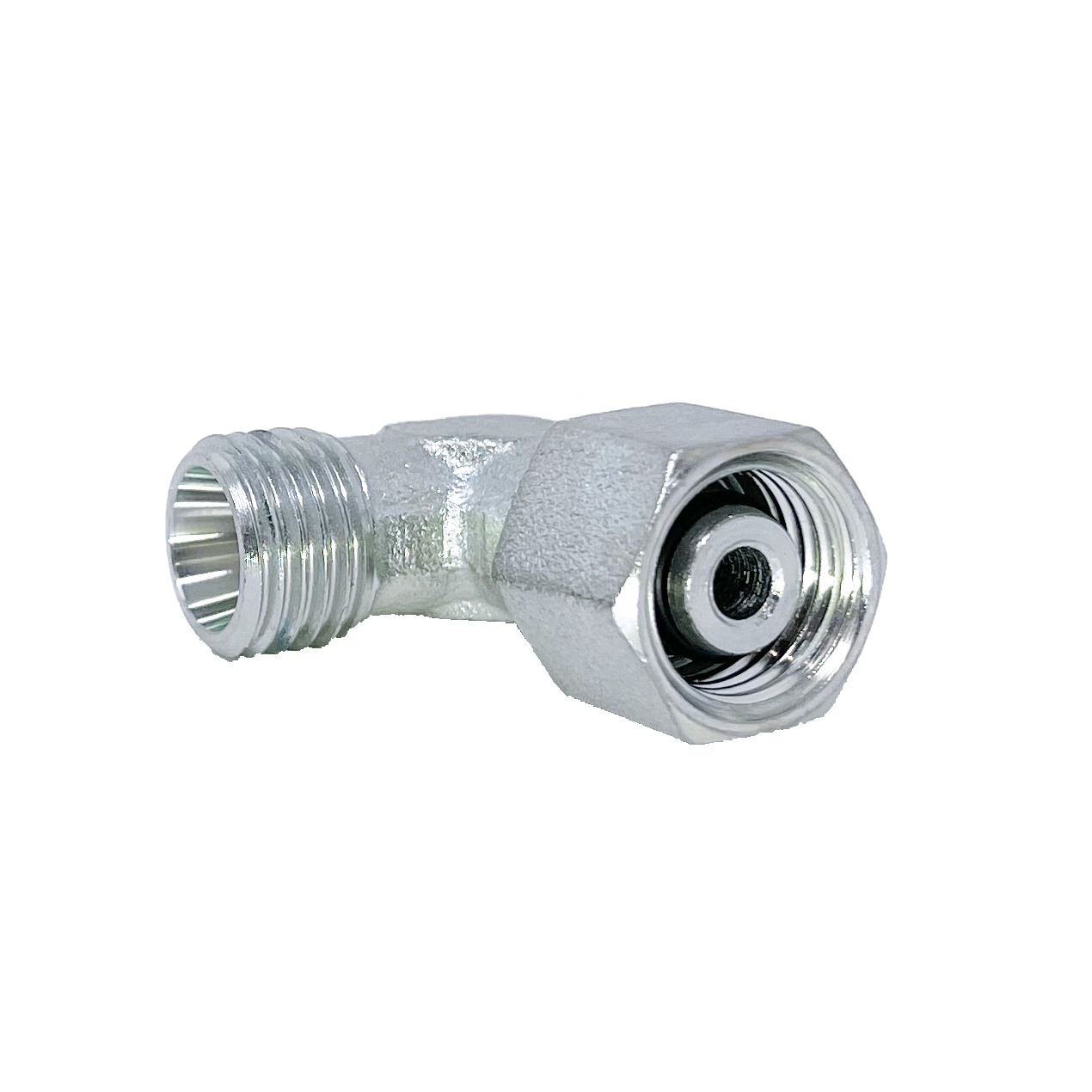 5360L-42 : Adaptall 90-Degree Adapter, Male L42 DIN Tube x Female L42