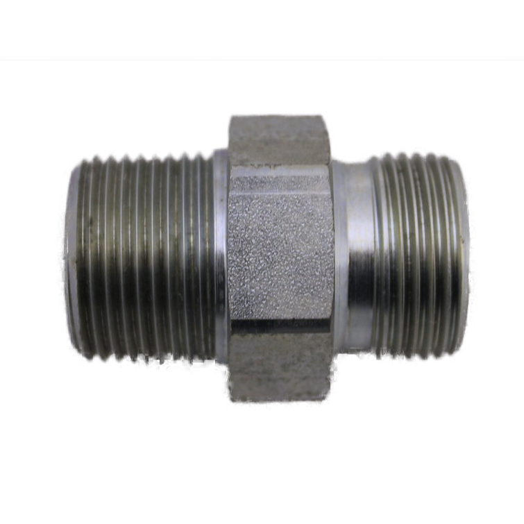 7032-16-16-OHI : OHI Straight Adapter, 1" Male NPT x 1" Male BSPP, Ste