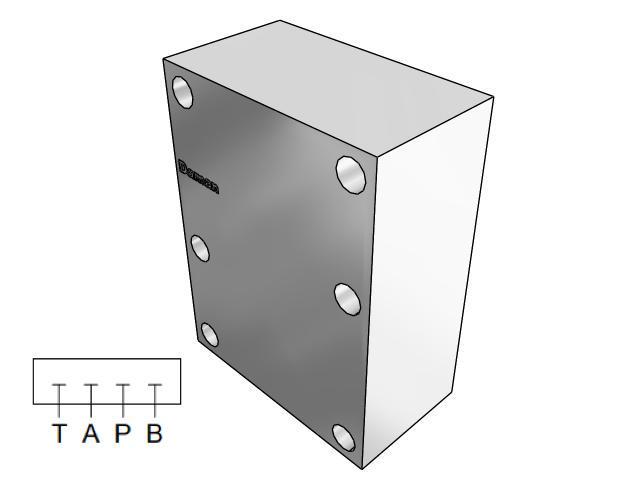 DD08CPP : Daman Cover (Blanking) Plate, Ductile Iron, 5000psi, D08 (NG