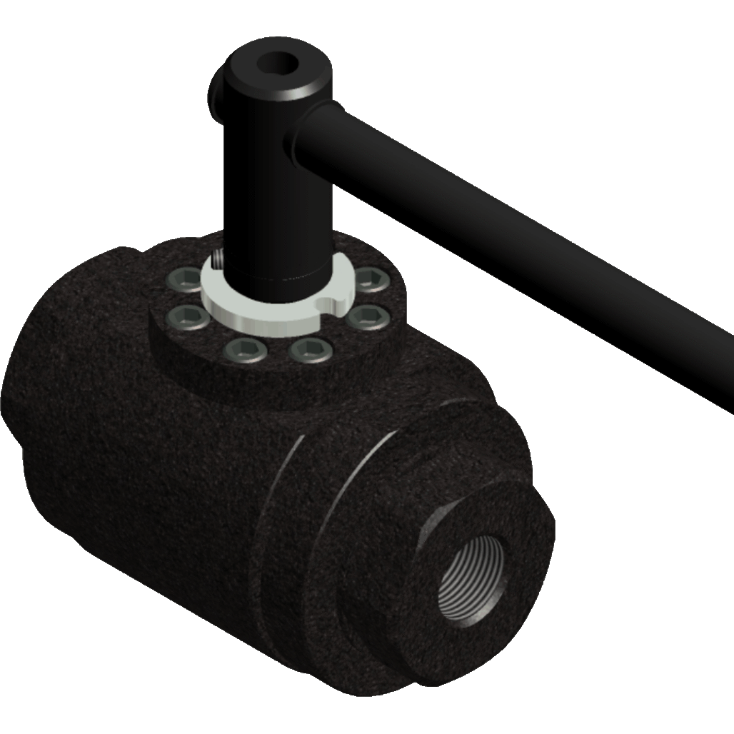 Ultra High Pressure 2-Way Round Body BVHHH Ball Valves