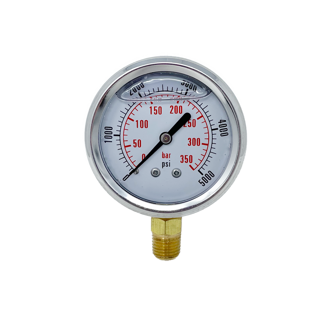 CF1P-350A : Dynamic Pressure Gauge, 2.5" Face, 0-5000psi Pressure Rang