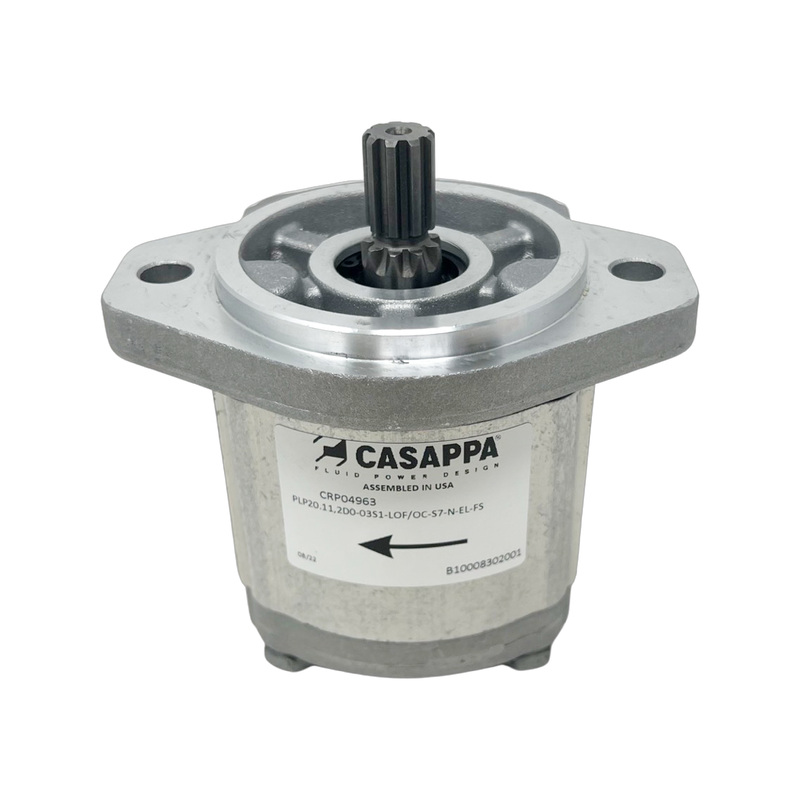 PLP20.11,2D0-49S1-LOF/OC-S7-N-EL-FS : Casappa Polaris Gear Pump, 11.23 ...