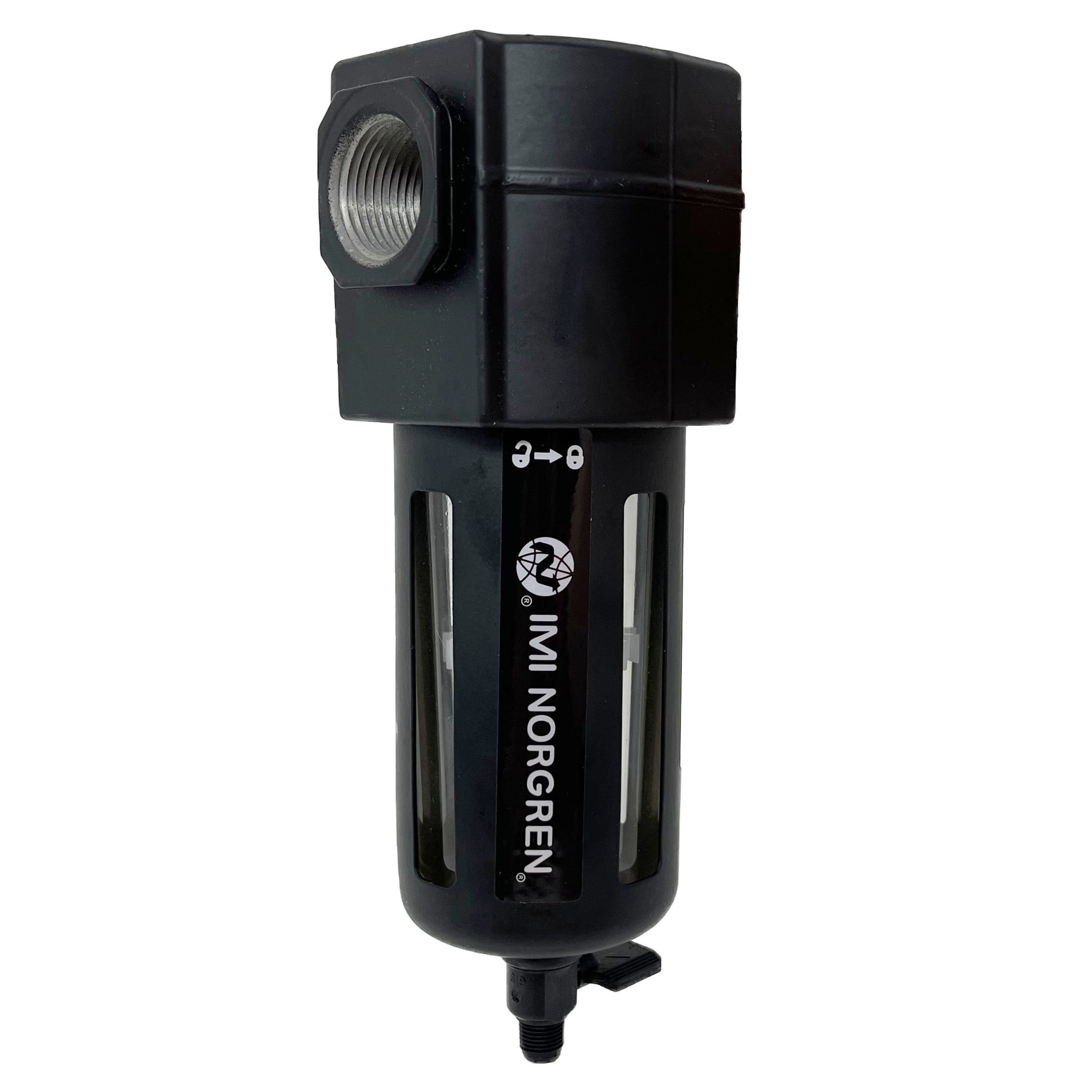 F74G-6AN-QP3 : Norgren Excelon Filter, 3/4" NPT, No Indicator, Manual