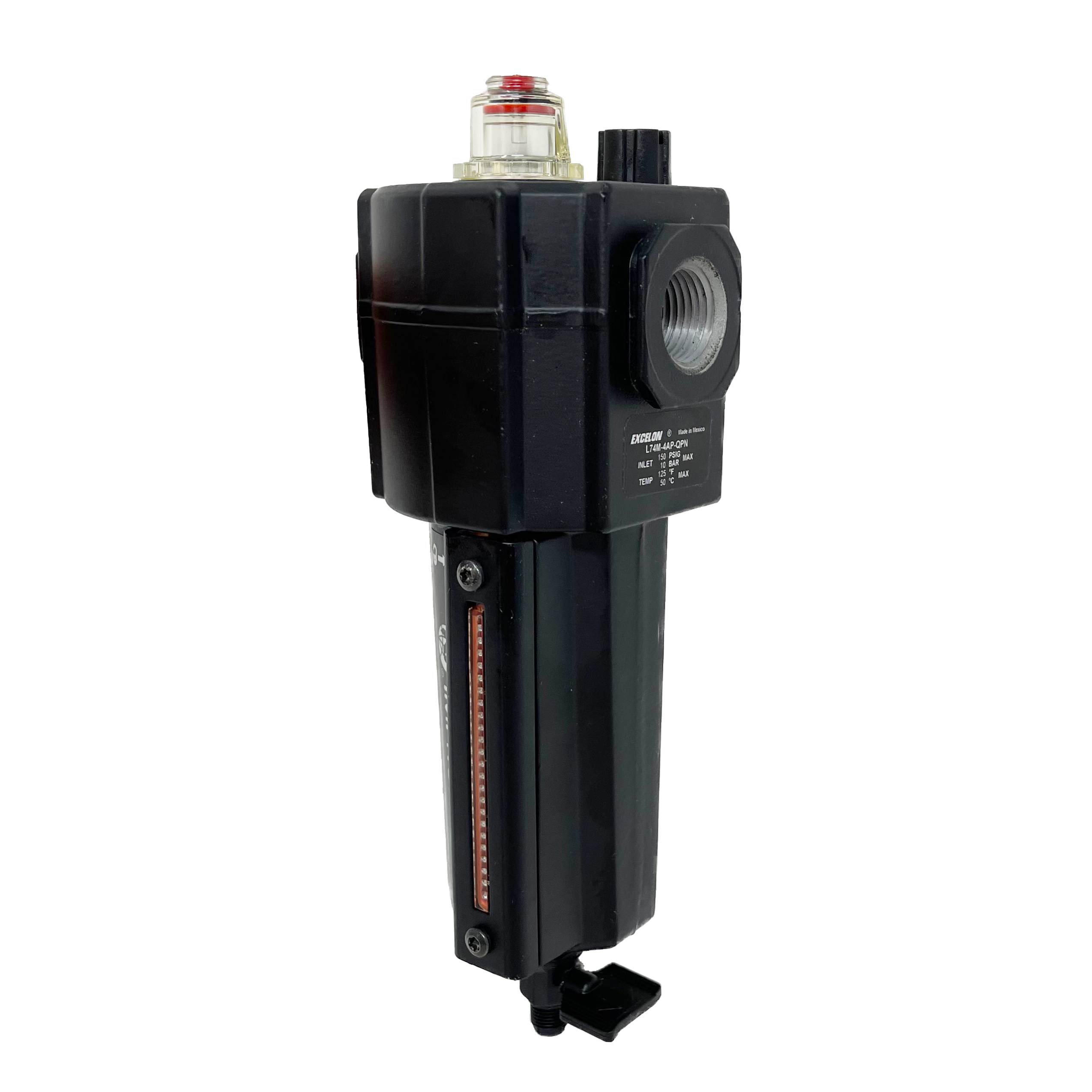 L74M-4AP-QDN : Norgren Excelon Lubricator, Micro-Fog, 1/2" NPT, Manual