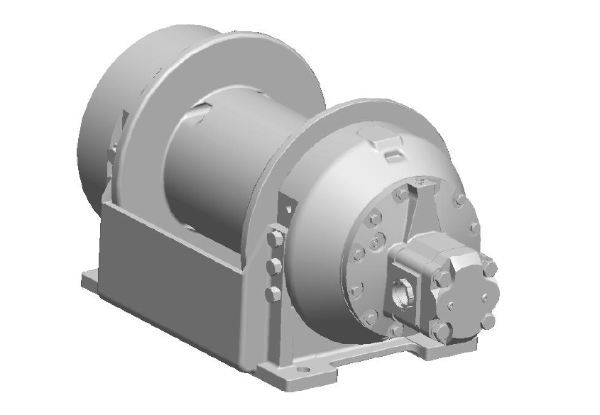 M12-3-97-7 : Pullmaster Planetary Hydraulic Winch, Equal Speed, 12,000