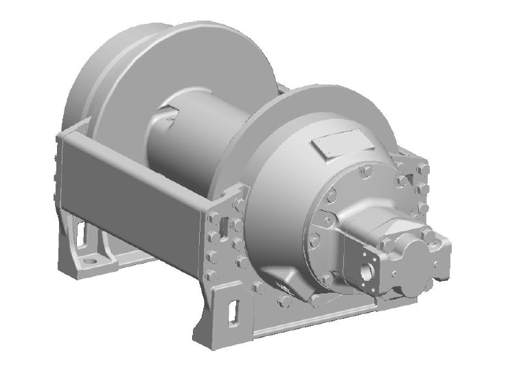 M18-3-101-3 : Pullmaster Planetary Hydraulic Winch, Equal Speed, 18,00
