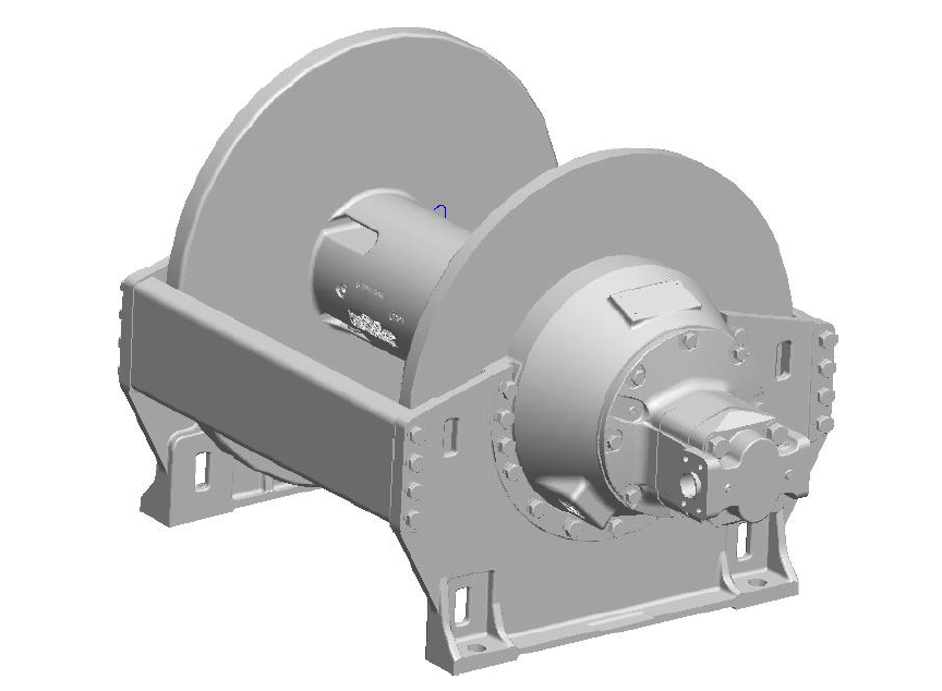 M18-3-101-4 : Pullmaster Planetary Hydraulic Winch, Equal Speed, 18,00 ...