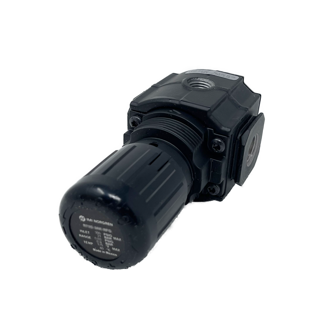 R73G-3AK-RMG : Norgren Excelon Regulator, 3/8" NPT, Knob Adjust, Relie