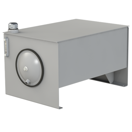 RJIC030-FT : Magnaloy Reservoir, JIC Welded Top, Welded Top, Carbon St