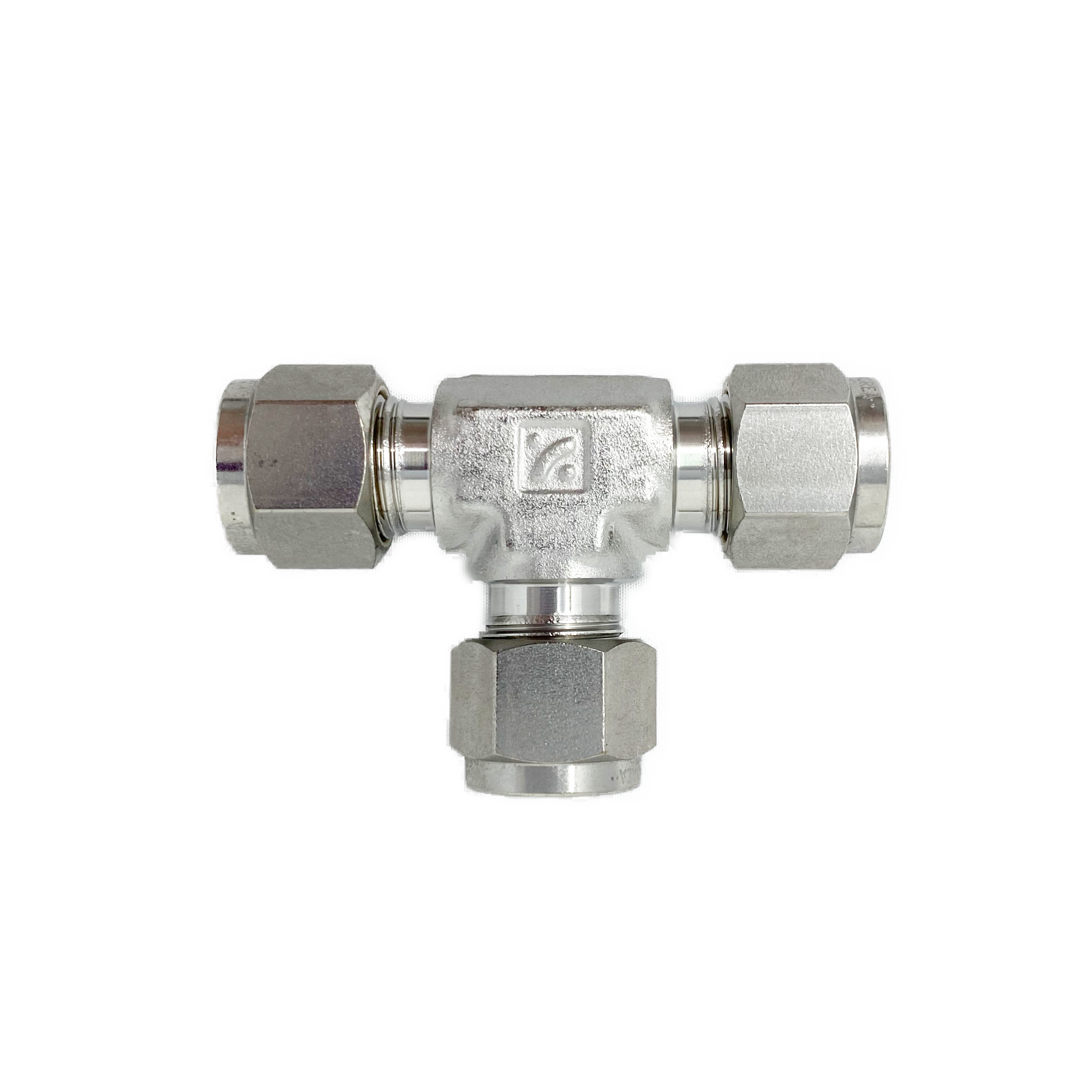 SUT-8M : Superlok 8mm O.D. Tube Union Tee