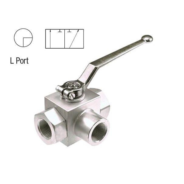 High Pressure 3-Way Ball Valves - Standard Block Body